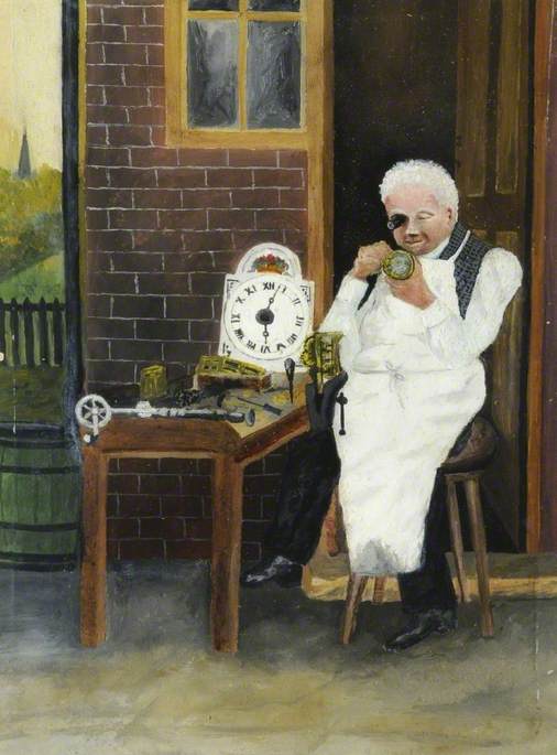 Portrait of a Local Clockmaker | Art UK