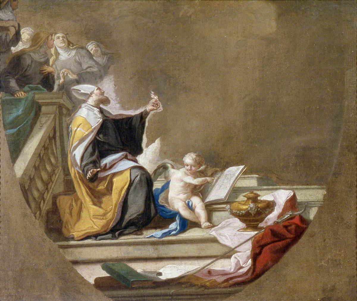 St Augustine of the Flaming Heart | Art UK
