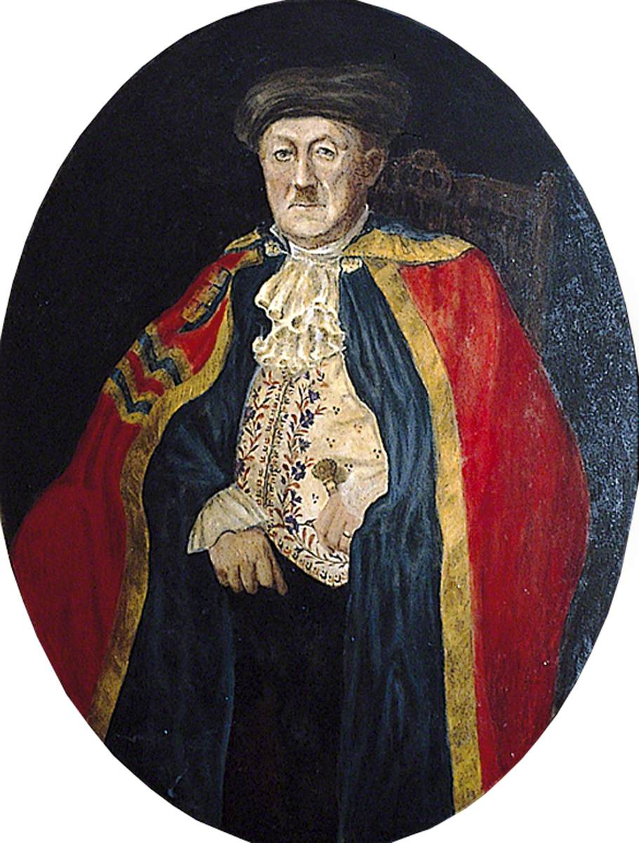 Joseph Adams in Mayoral Regalia | Art UK