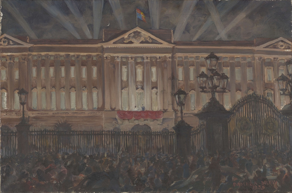 Coronation Night, Buckingham Palace | Art UK