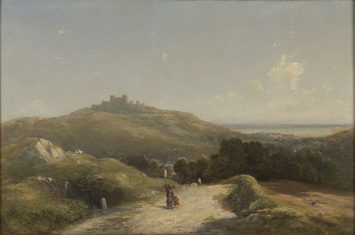 Distant View of Dover Castle | Art UK