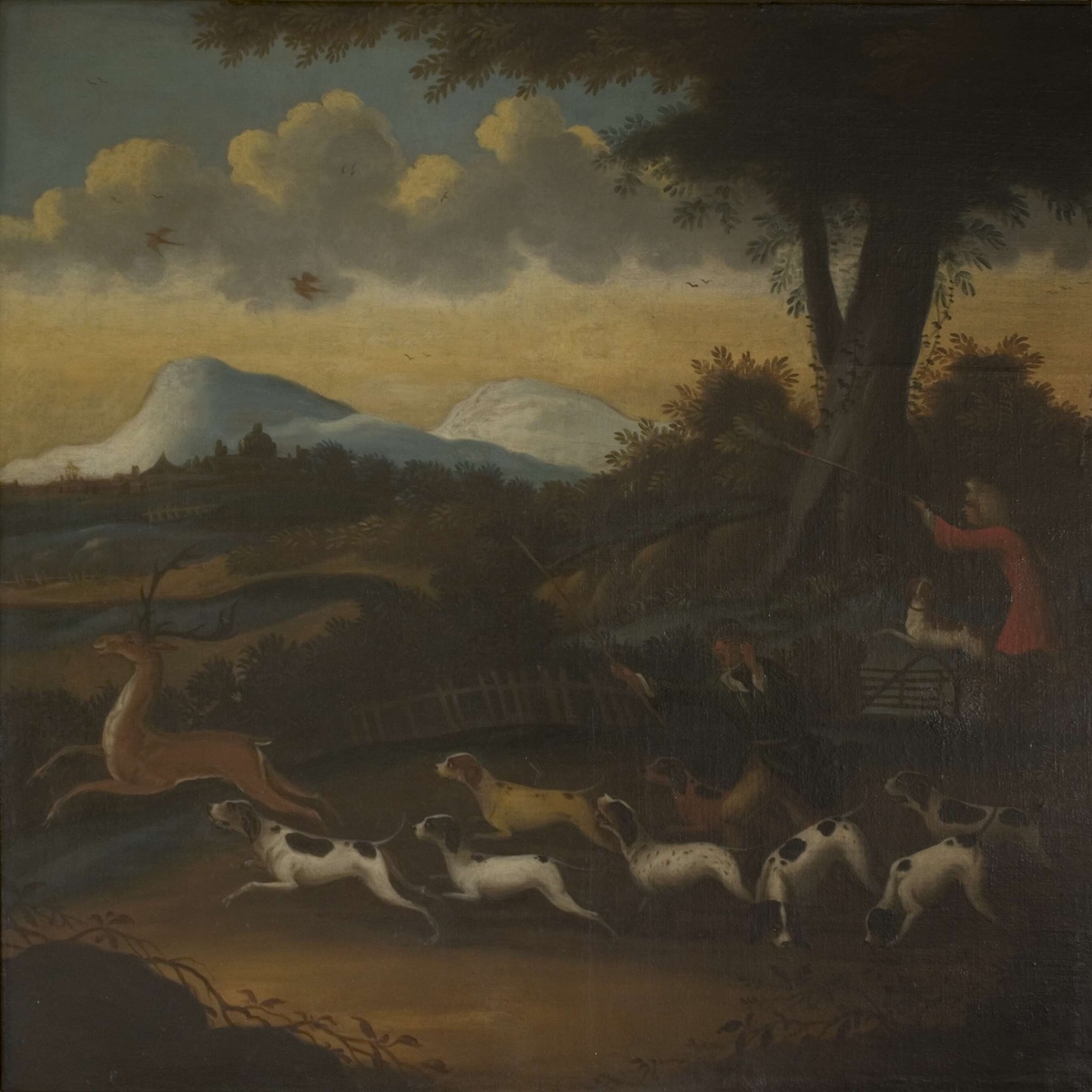 Hunting Scene in a Landscape | Art UK