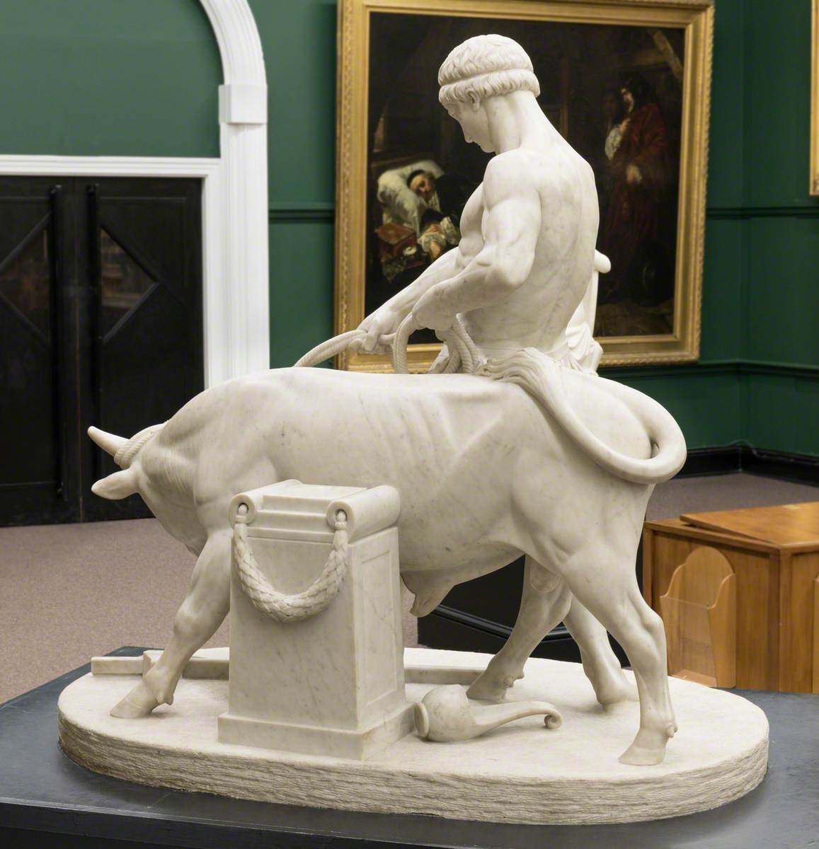 Greek Hero Leading a Bull to Be Sacrificed | Art UK