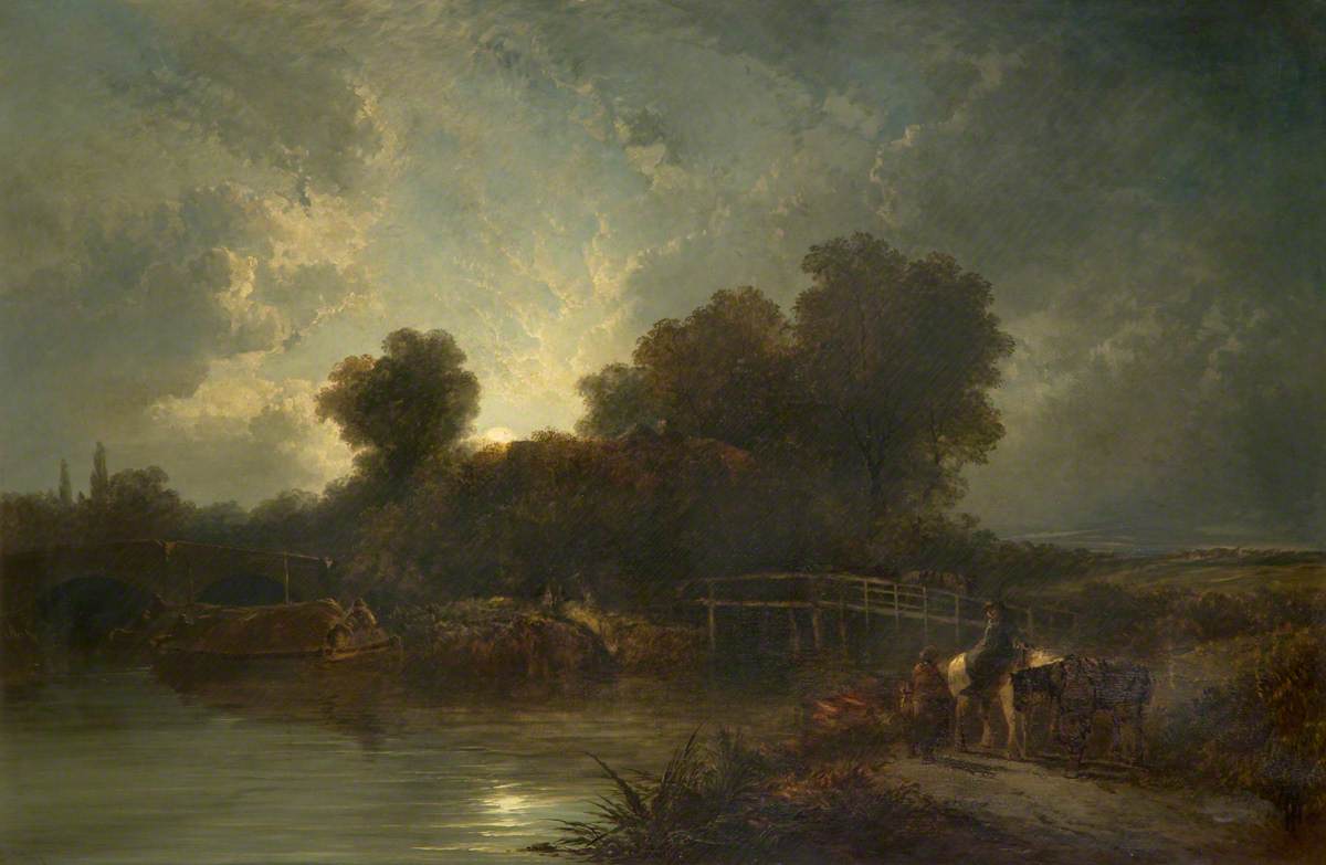 Moonlight Scene | Art UK