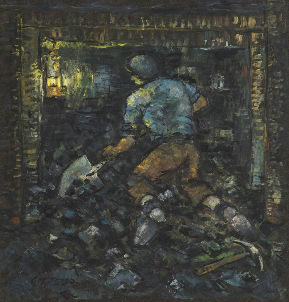 Collier at Coalface | Art UK