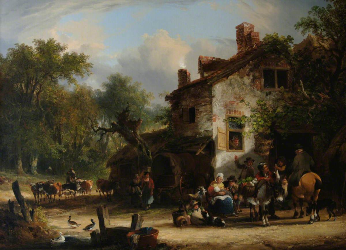 The Rabbit Seller | Art UK