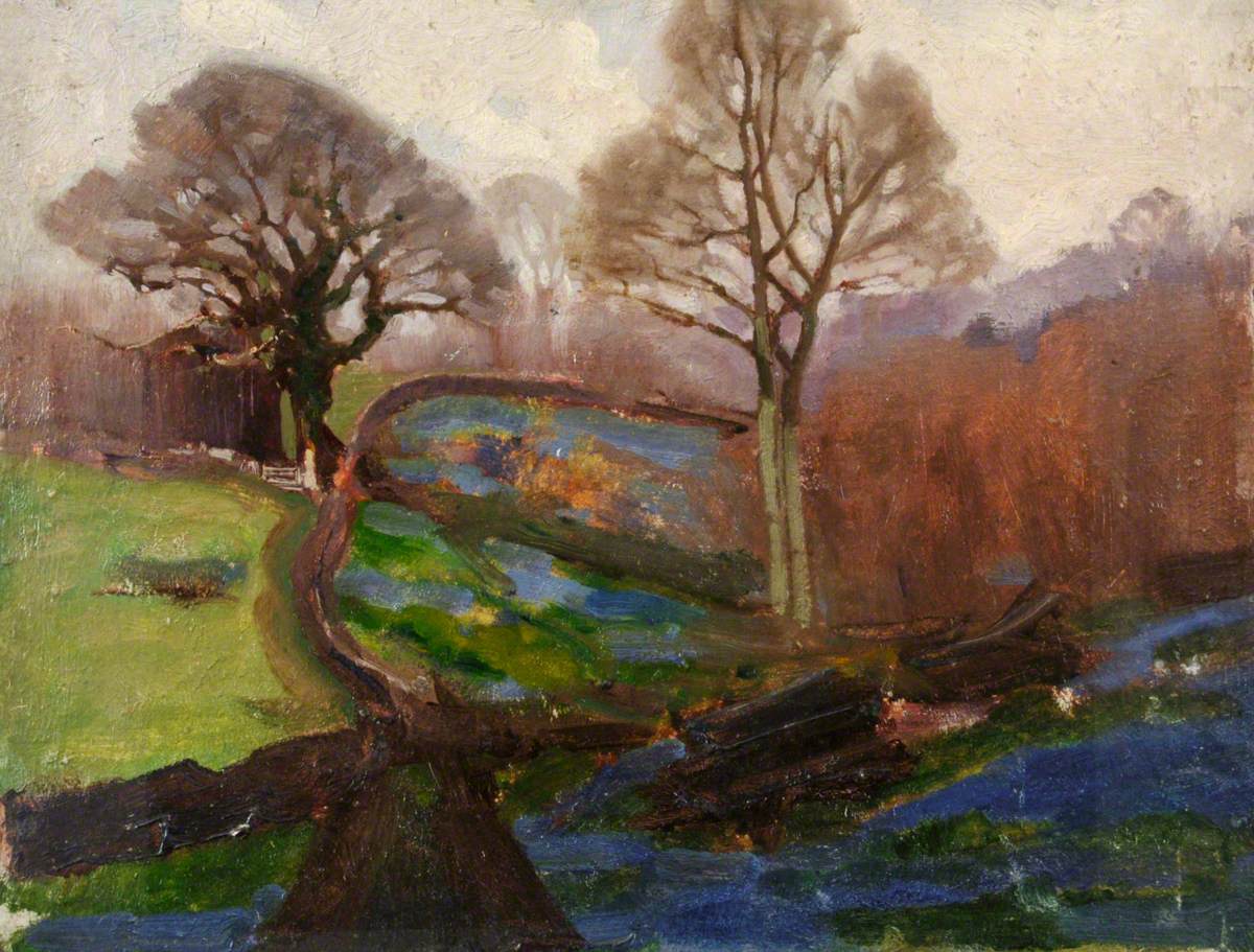 Study of a Bluebell Wood, Summerhill | Art UK