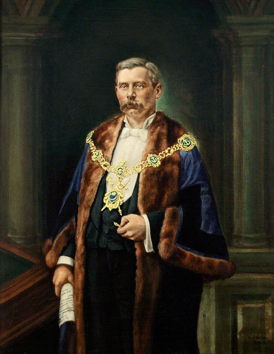 Harry Kimber (1847–1922), JP, Mayor of Portsmouth | Art UK