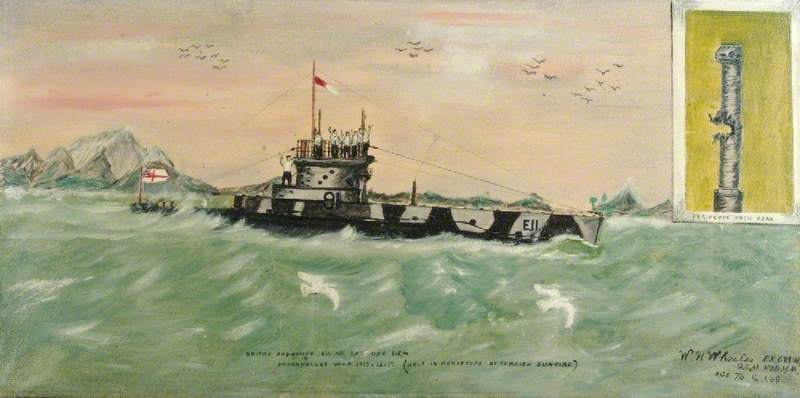 British Submarine 'E.11' | Art UK