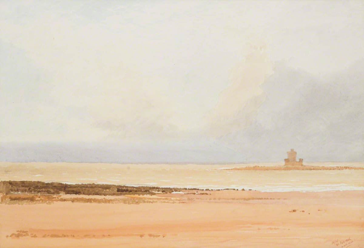 Brown Rocks and Grey Sea, Douglas | Art UK