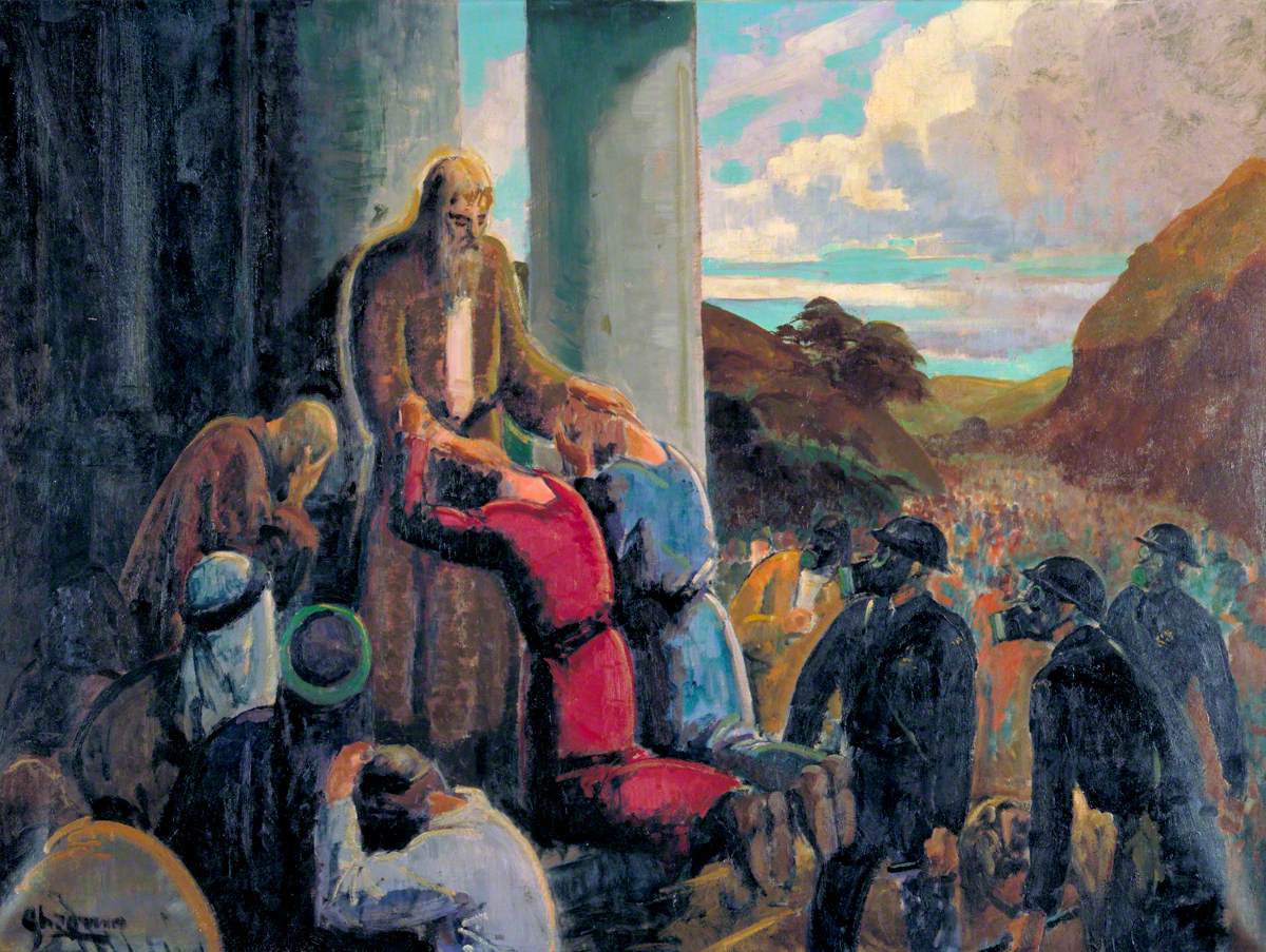 Christ Receiving the Stretcher-Bearers | Art UK