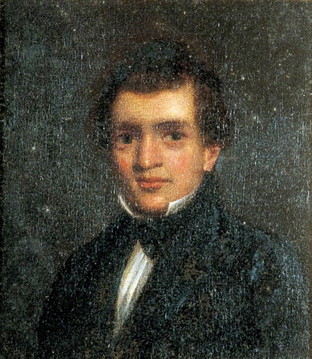 Man with a High Collar and a Cravat | Art UK