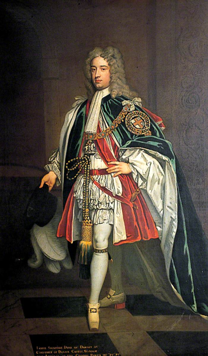 Lionel Sackville (1688–1765), Duke of Dorset, Lord Warden of the Cinque ...