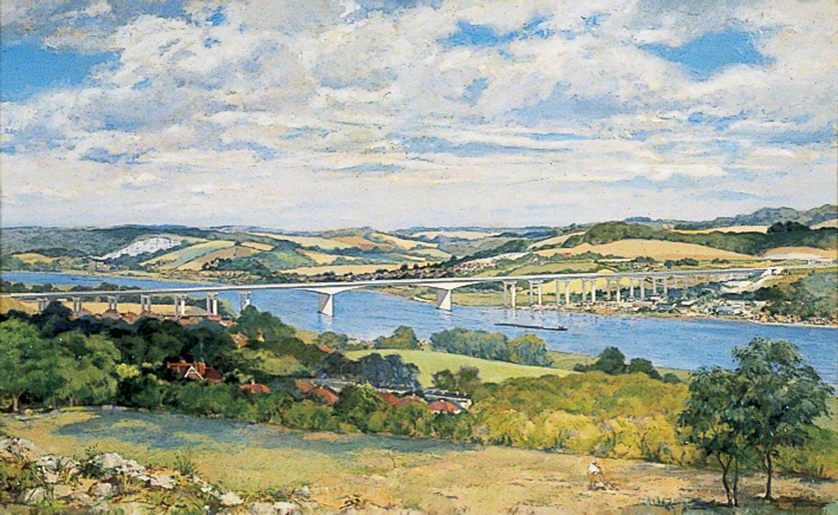 The Medway Bridge M2, Kent | Art UK