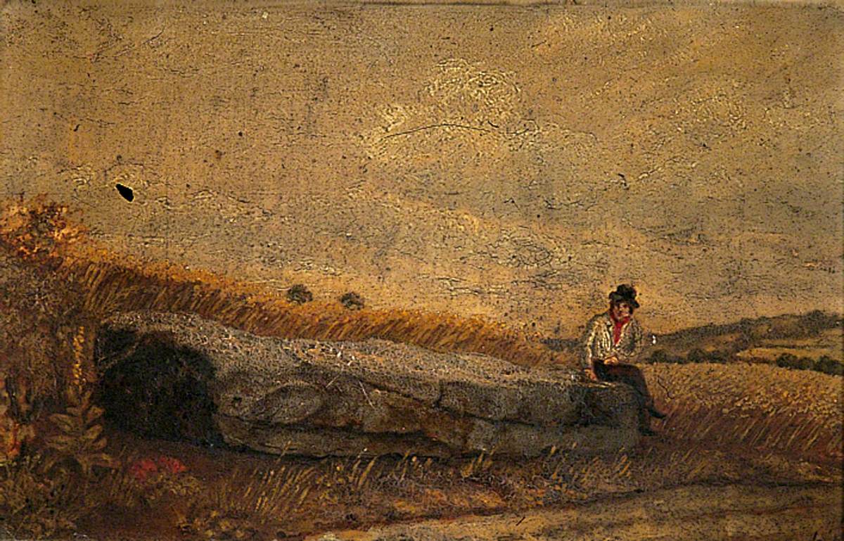 Man on an Ancient Stone | Art UK