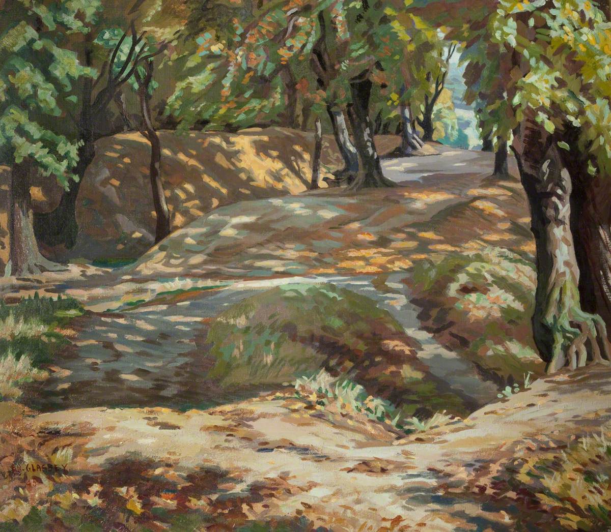 Sunshine and Shadow in Epping Forest | Art UK