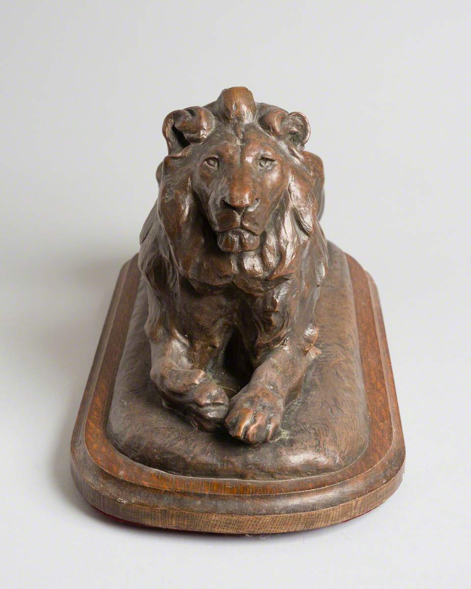 Recumbent Lion | Art UK