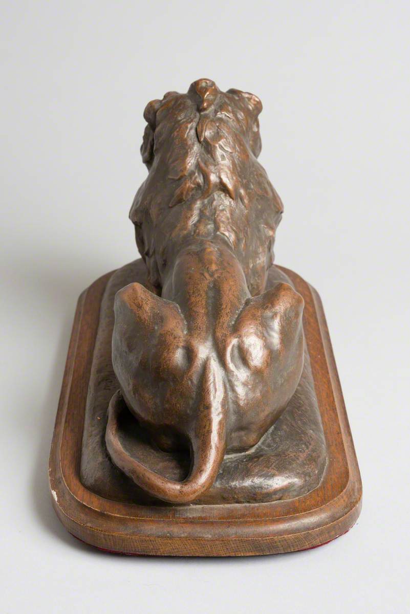 Recumbent Lion | Art UK