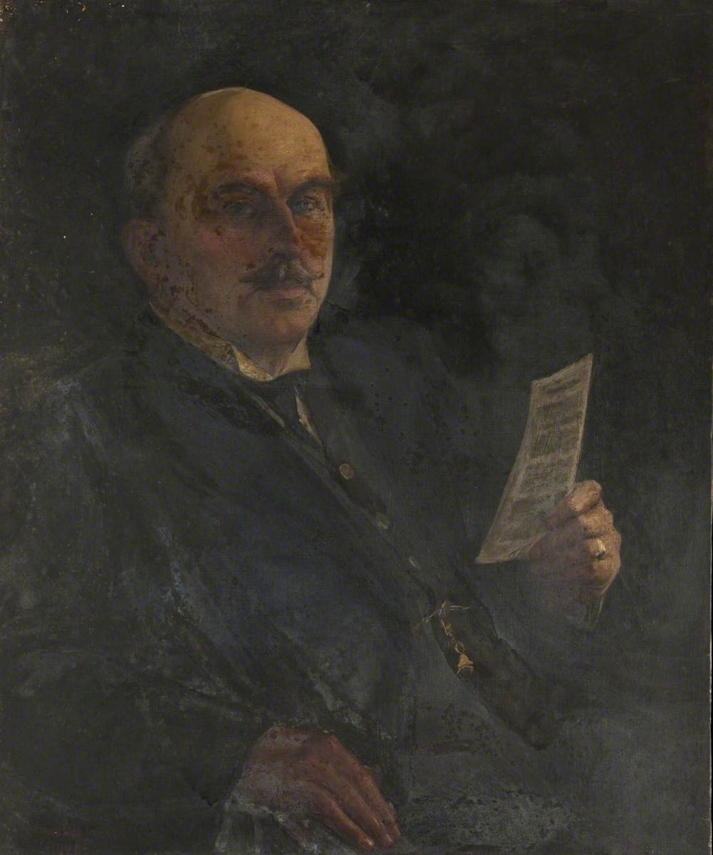 Portrait of a Man Reading a Letter | Art UK