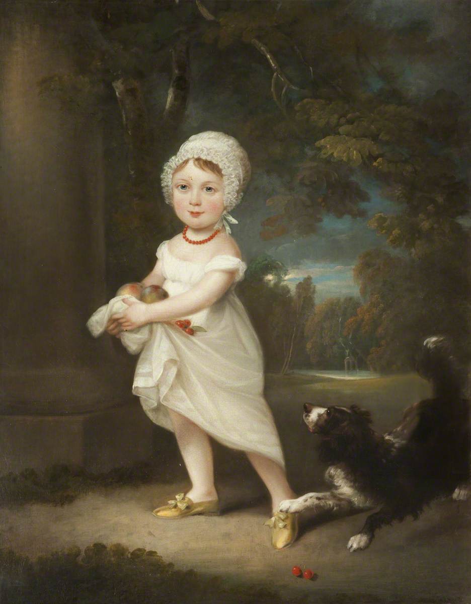 Hannah Benson-Pease (or Mrs Robert Lawson Ford) as a Child | Art UK