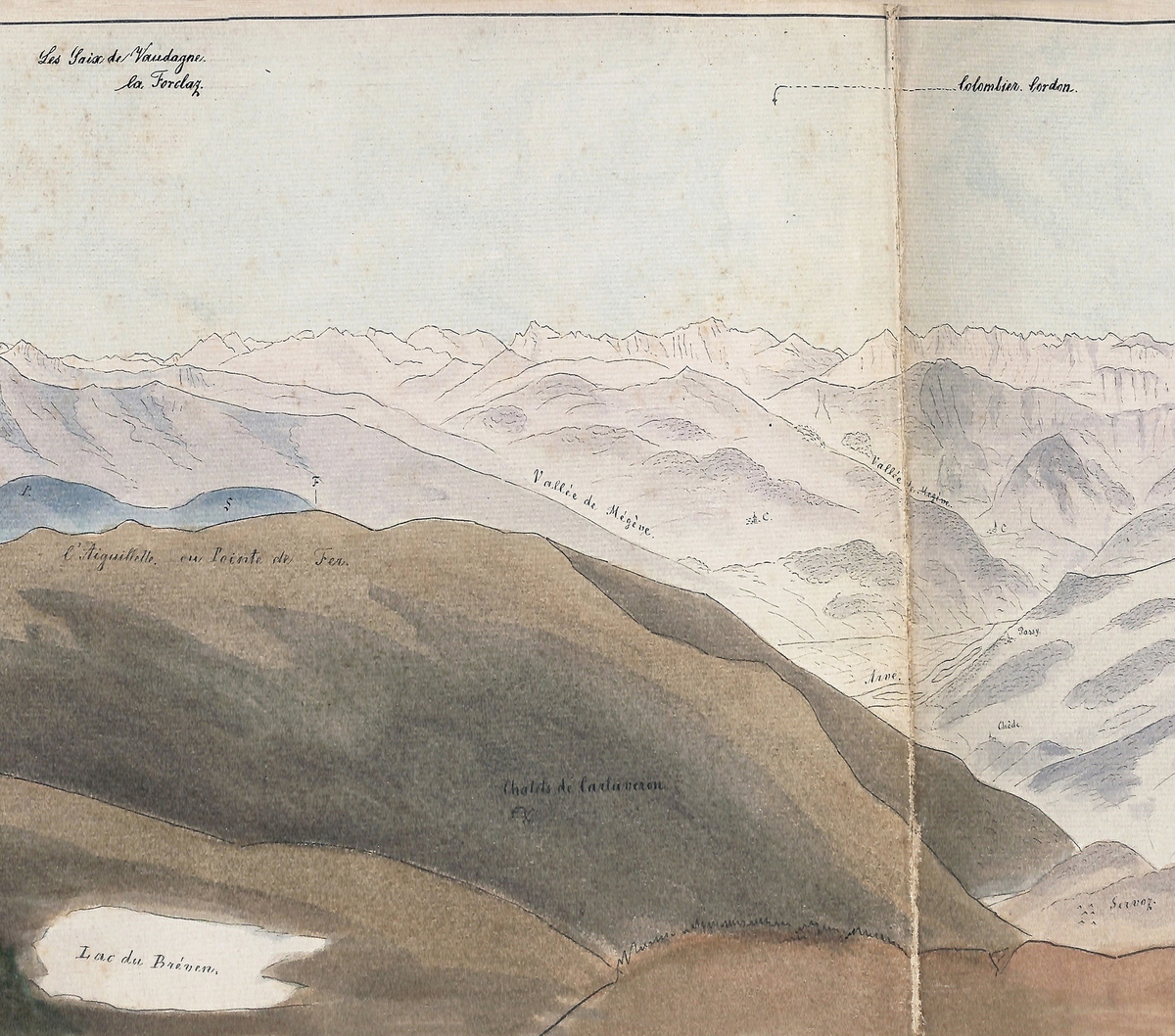 Panorama vom Mont Brévent | Art UK