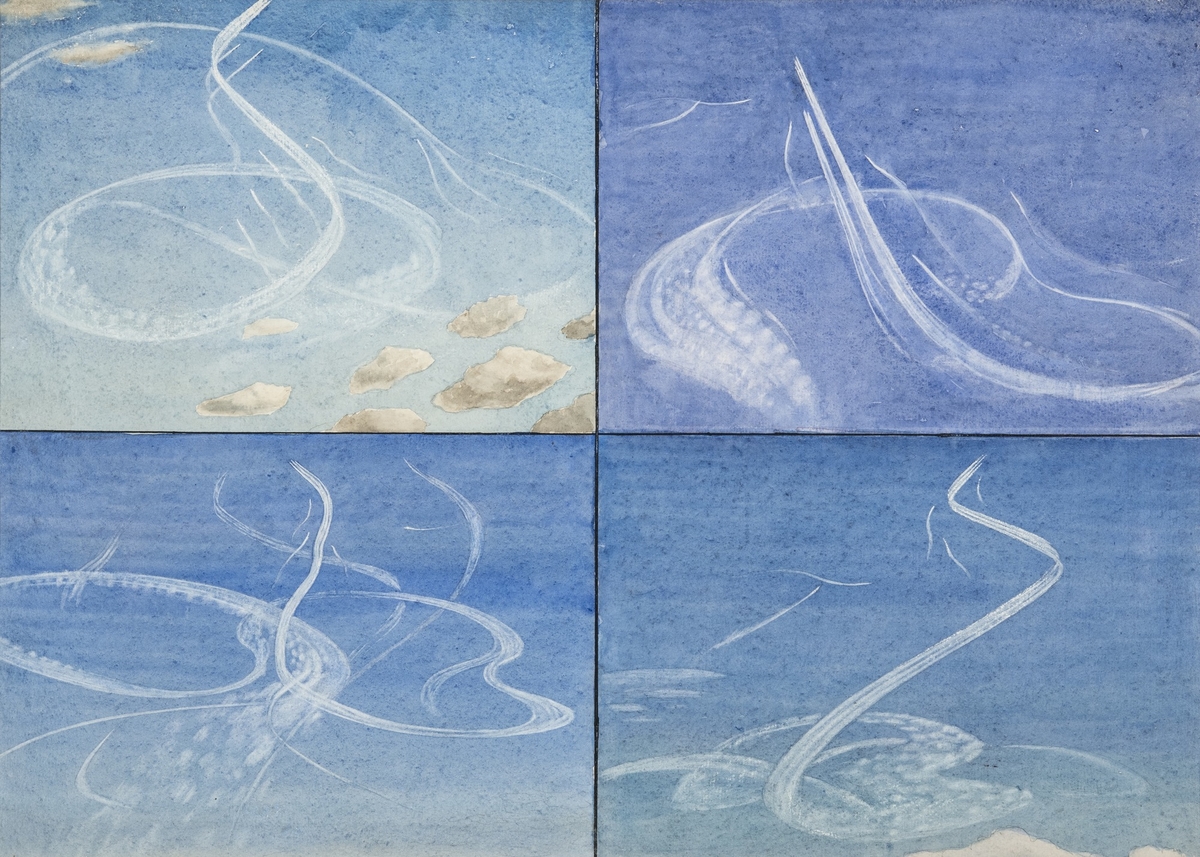 Studies of Contrails | Art UK