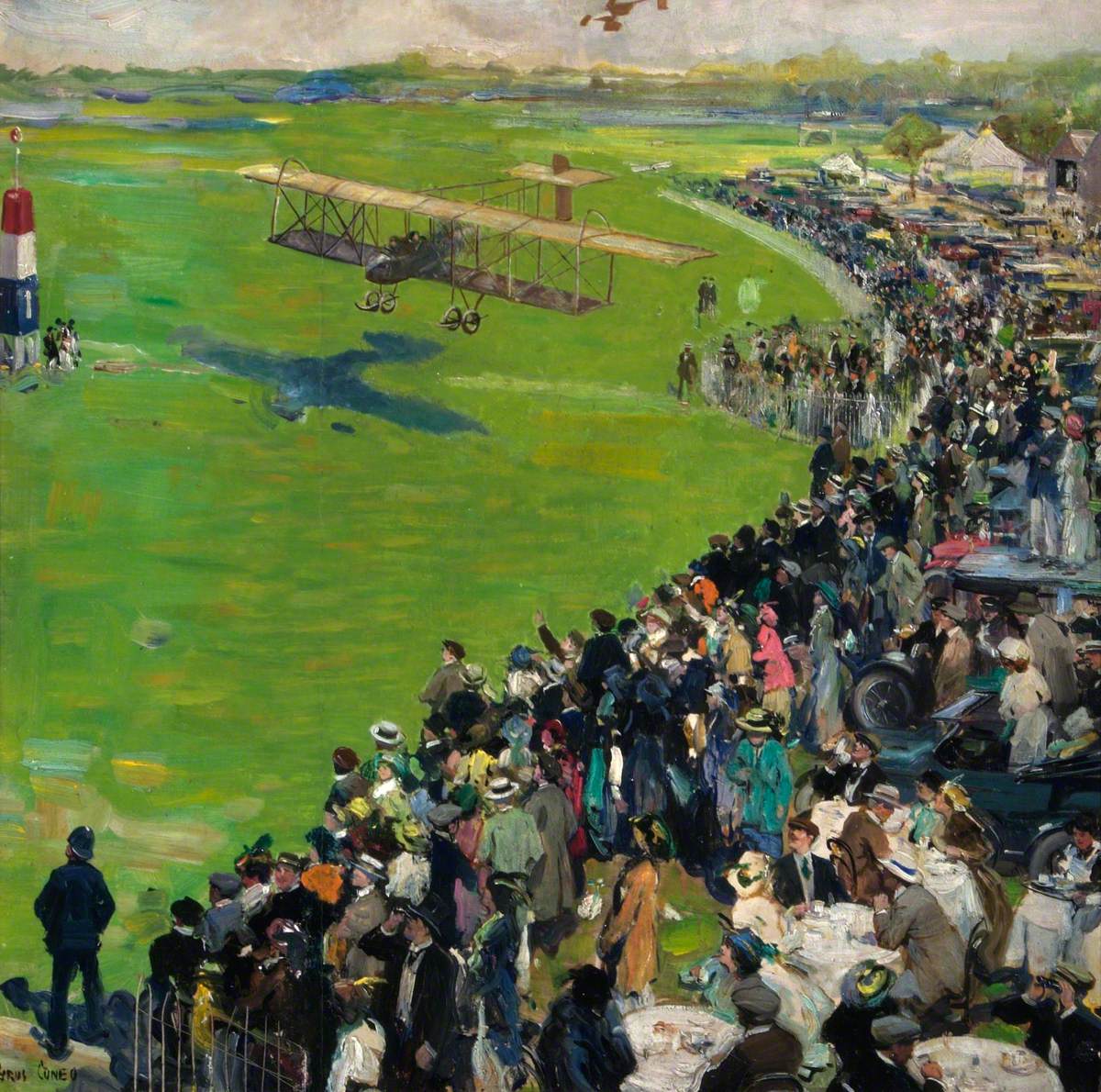 Hendon Aerodrome, The Paddock Enclosure | Art UK