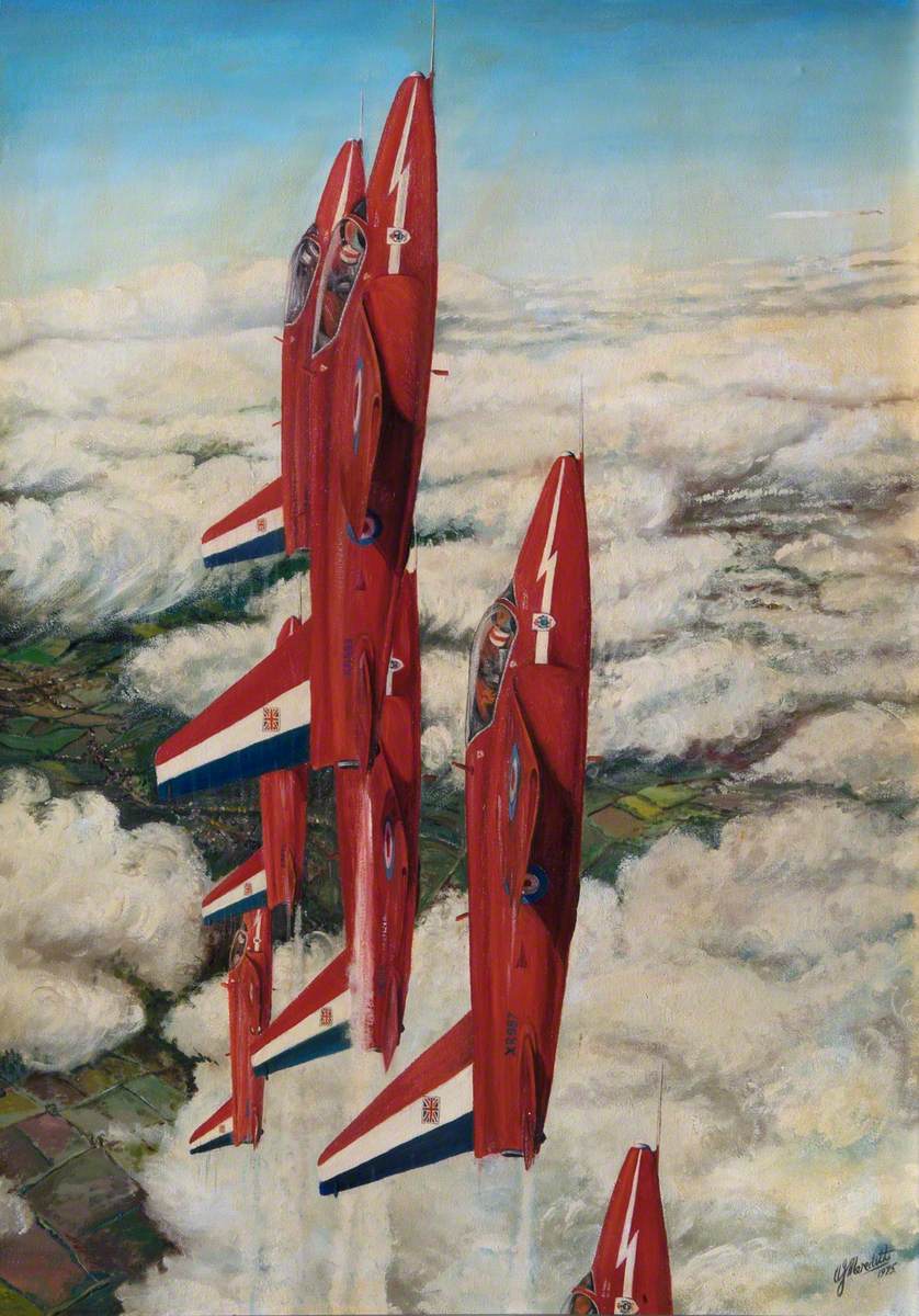 Up and Away (Red Arrows) | Art UK