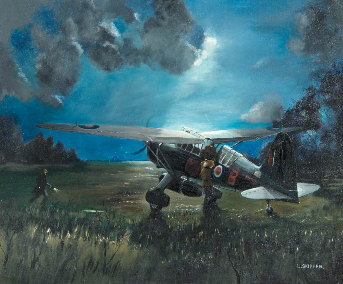 Special Operations Executive (SOE) Lysander Pick-Up | Art UK