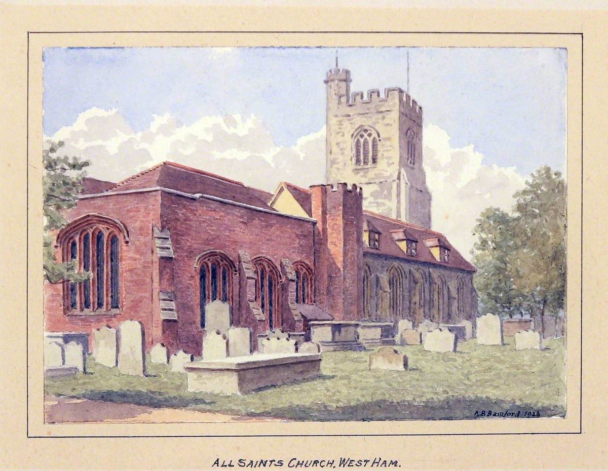 All Saint's Church, West Ham | Art UK