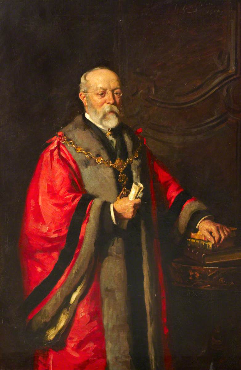 Alderman Thomas Davis (1837–1912), Mayor (1904–1905) | Art UK
