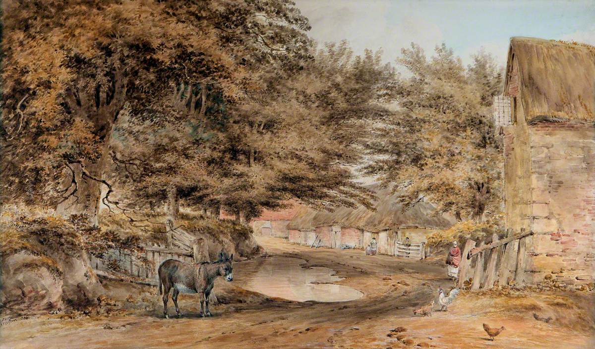 Farmyard Scene | Art UK