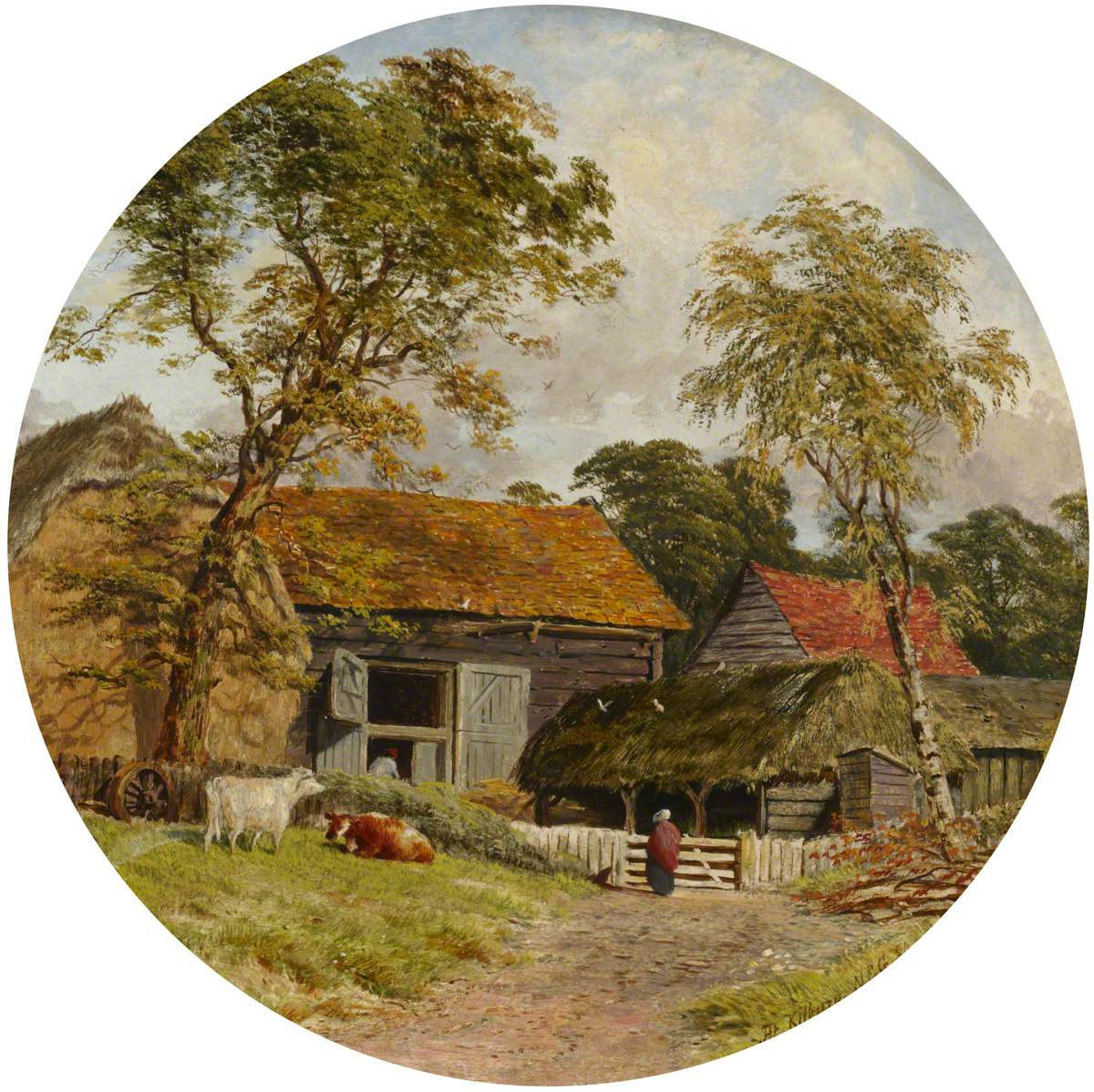 Farm at Kilburn | Art UK