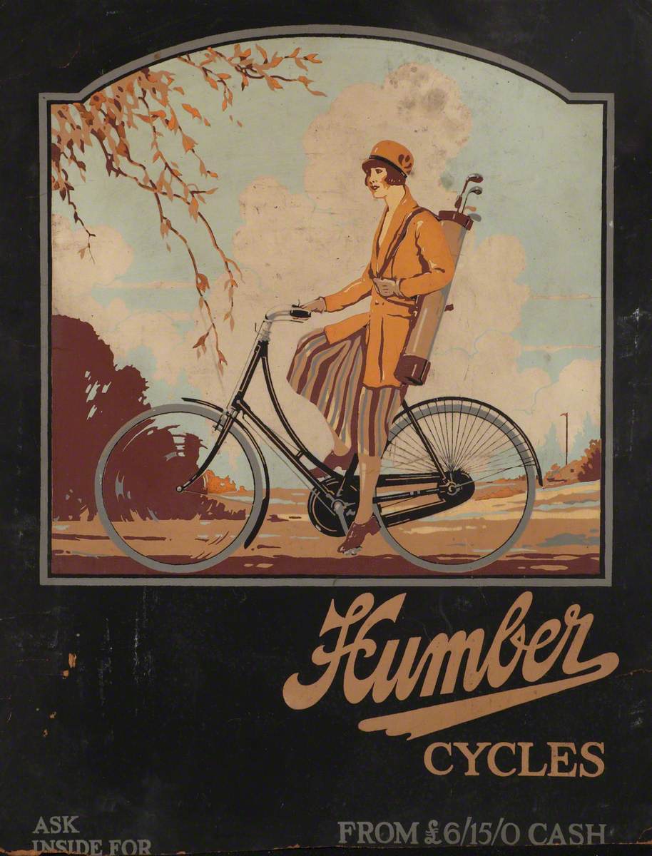'Humber Cycles from £6/15/0 Cash' | Art UK