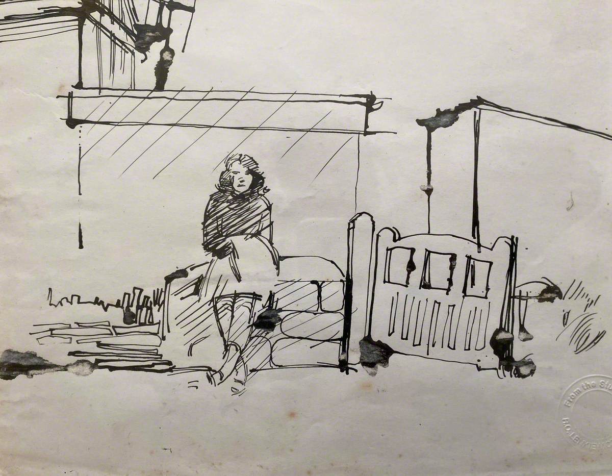 Mouse on Cottage Wall | Art UK