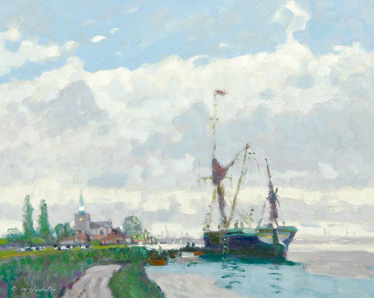 Maldon from the Estuary | Art UK