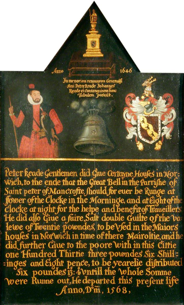 Pendant to Portrait of Sir Peter Rede | Art UK