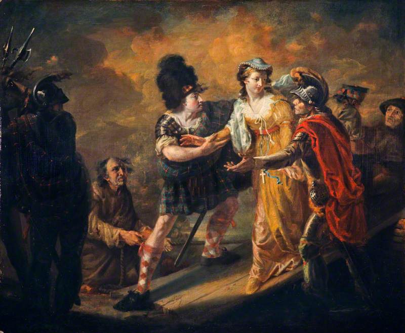 Mary Queen of Scots Escaping from Lochleven Castle | Art UK