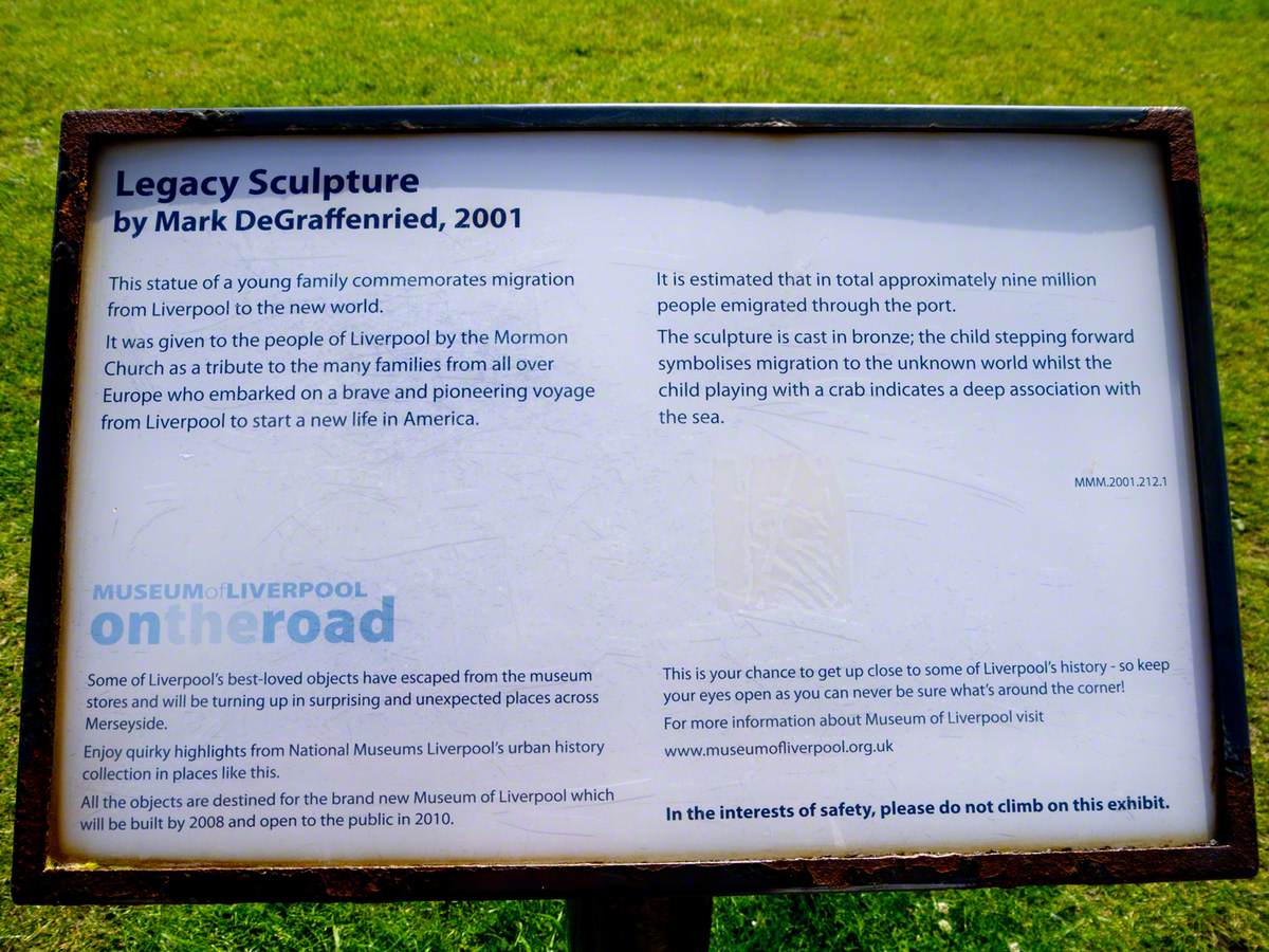 Legacy Sculpture: The Crossing | Art UK