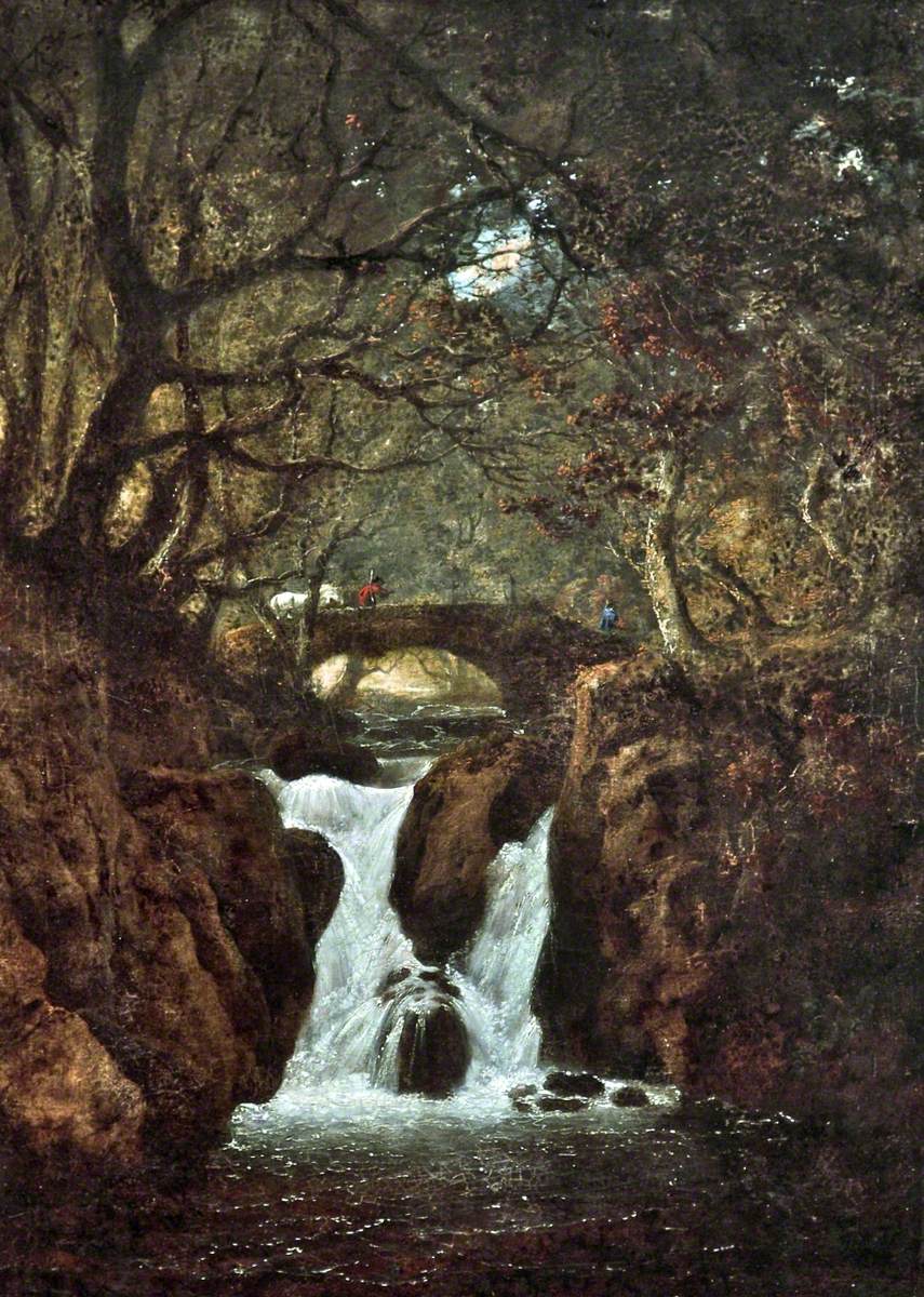 Lower Rydal Waterfall | Art UK