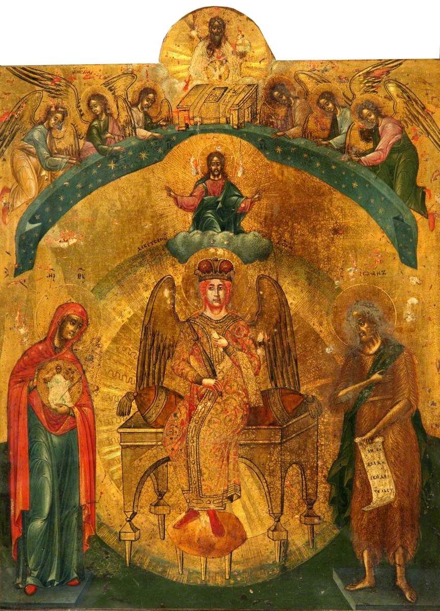 Icon with Divine Wisdom | Art UK