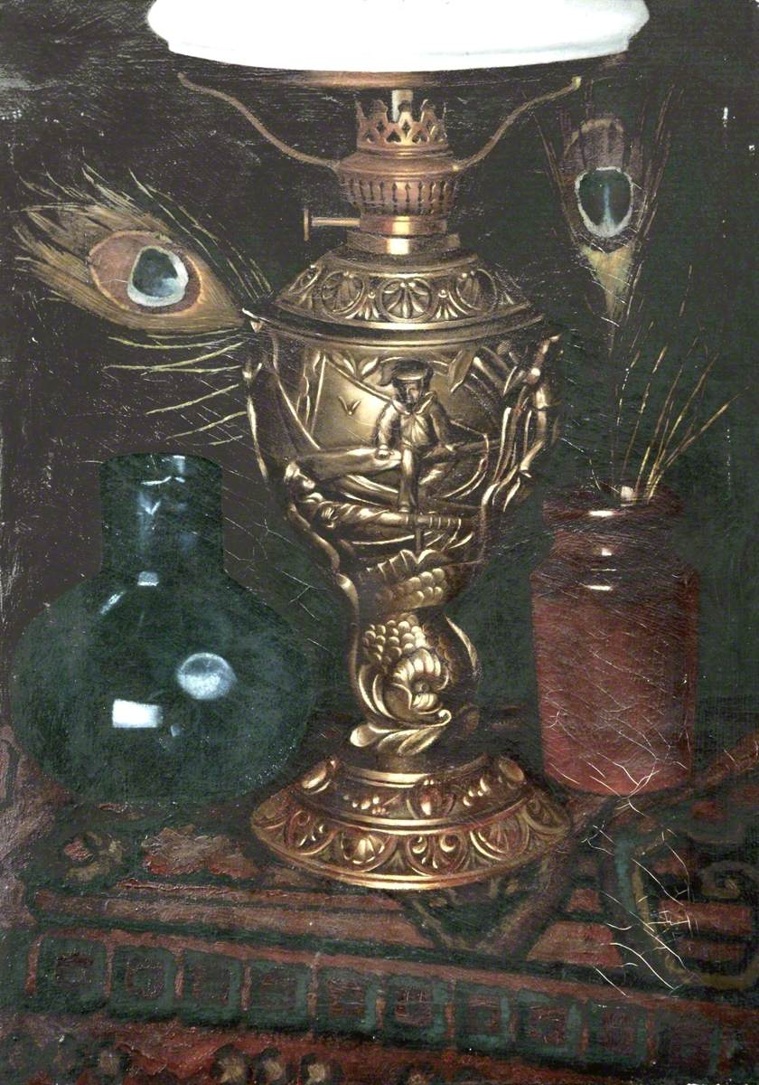 Still Life with a Lamp | Art UK