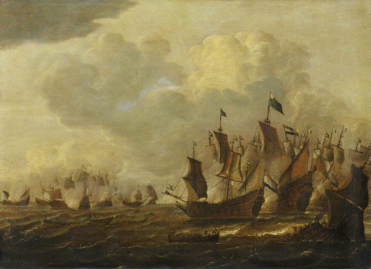 A Battle of the First Dutch War, 1652–1654 | Art UK
