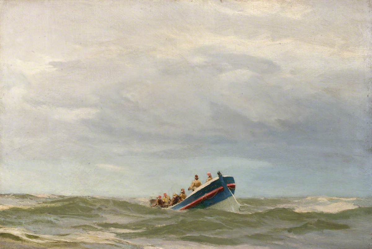 A Lifeboat, c.1920 | Art UK