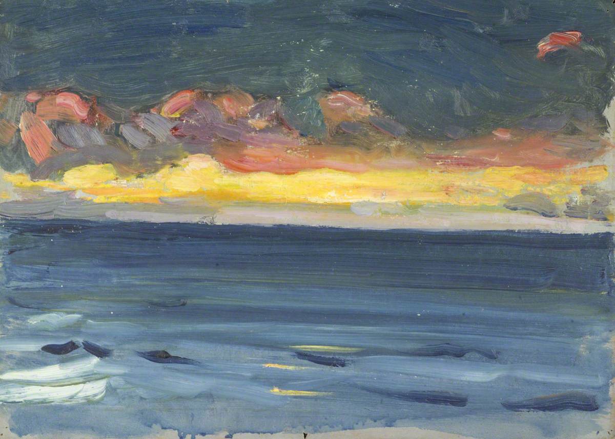 Seascape from the 'Ravenspoint' | Art UK
