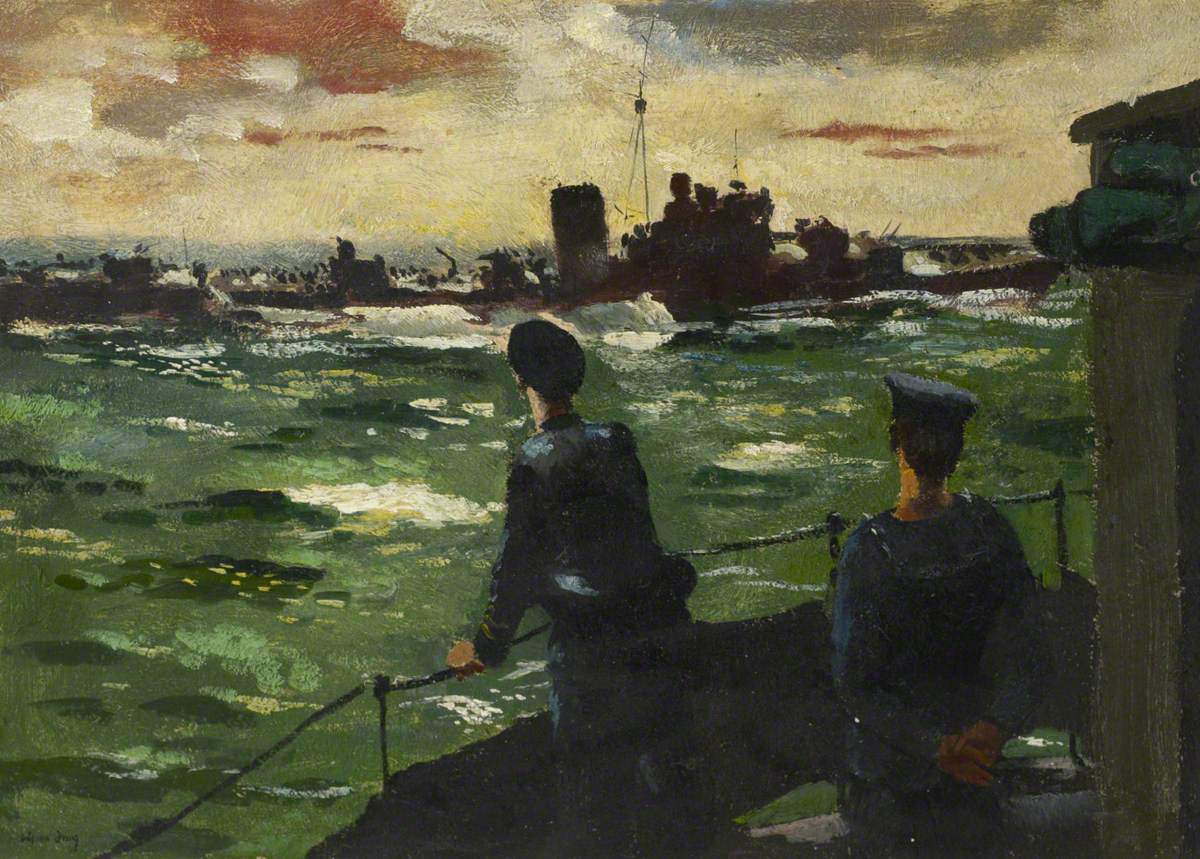 HMS 'Kelly' Limping Home from the Skagerrak | Art UK