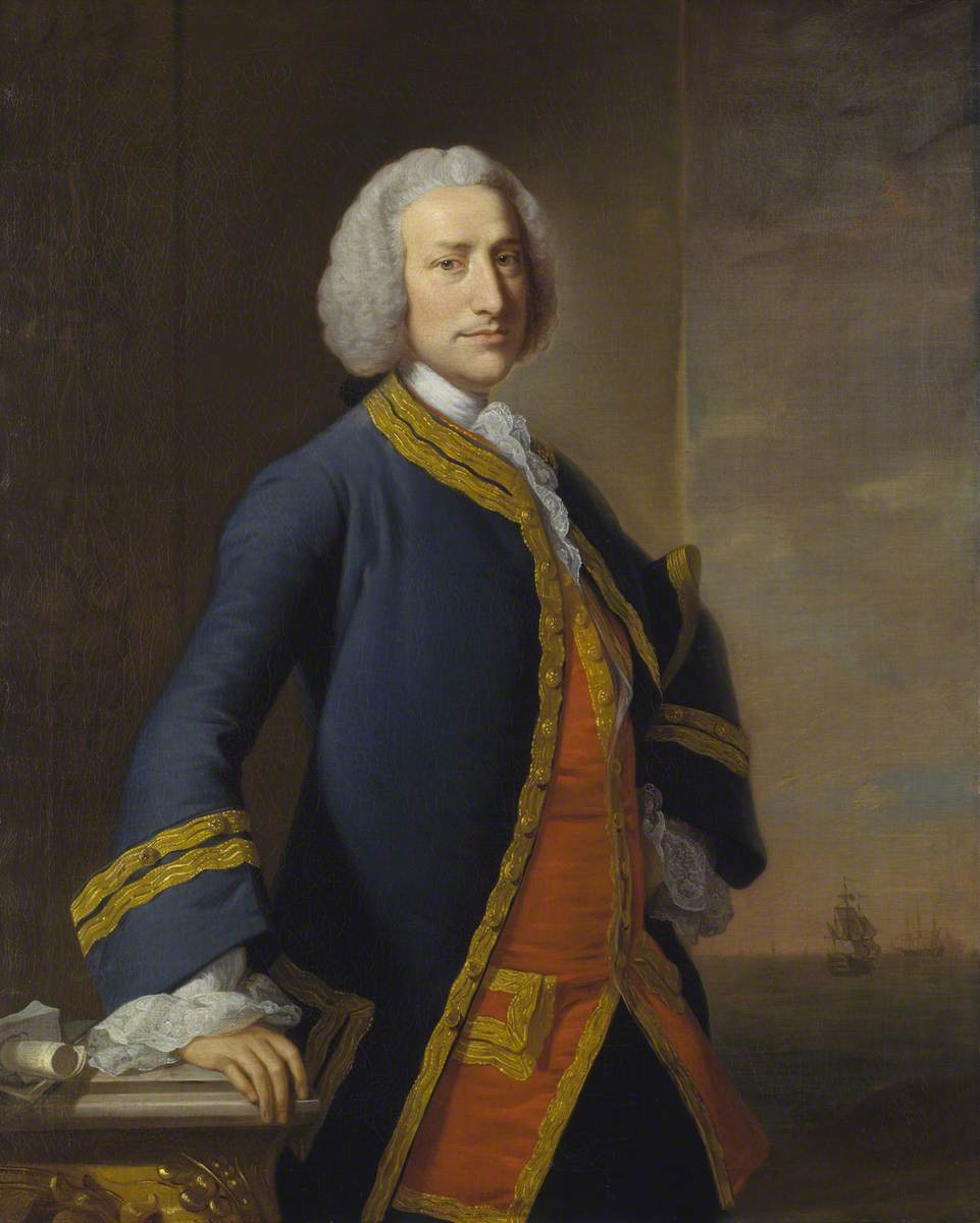 George Anson (1697–1762), 1st Baron Anson, Admiral of the Fleet | Art UK