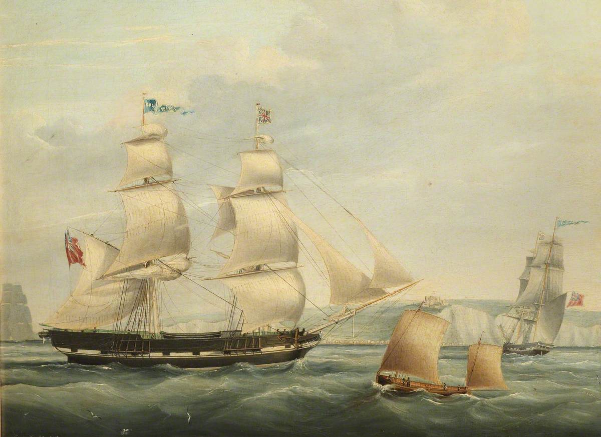 The Brig 'Brazil Packet' | Art UK