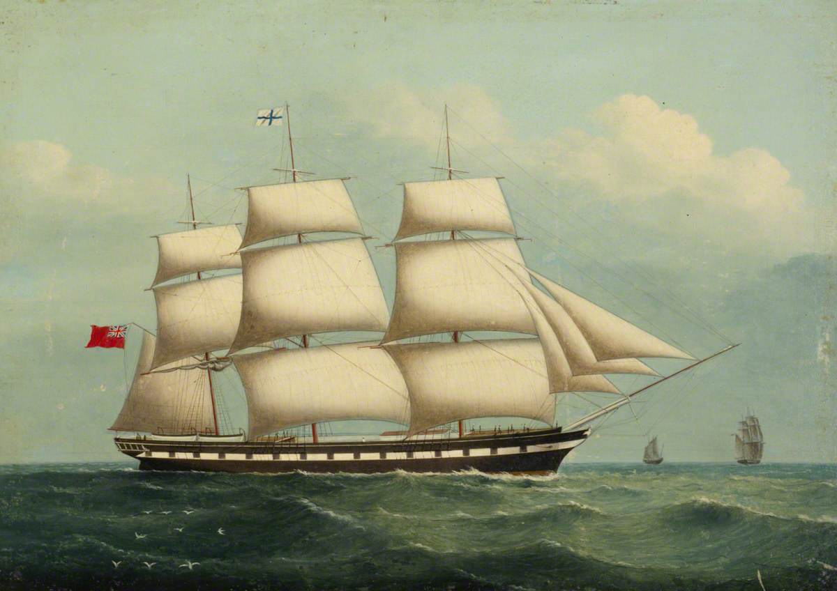The Ship 'Ellenborough' | Art UK