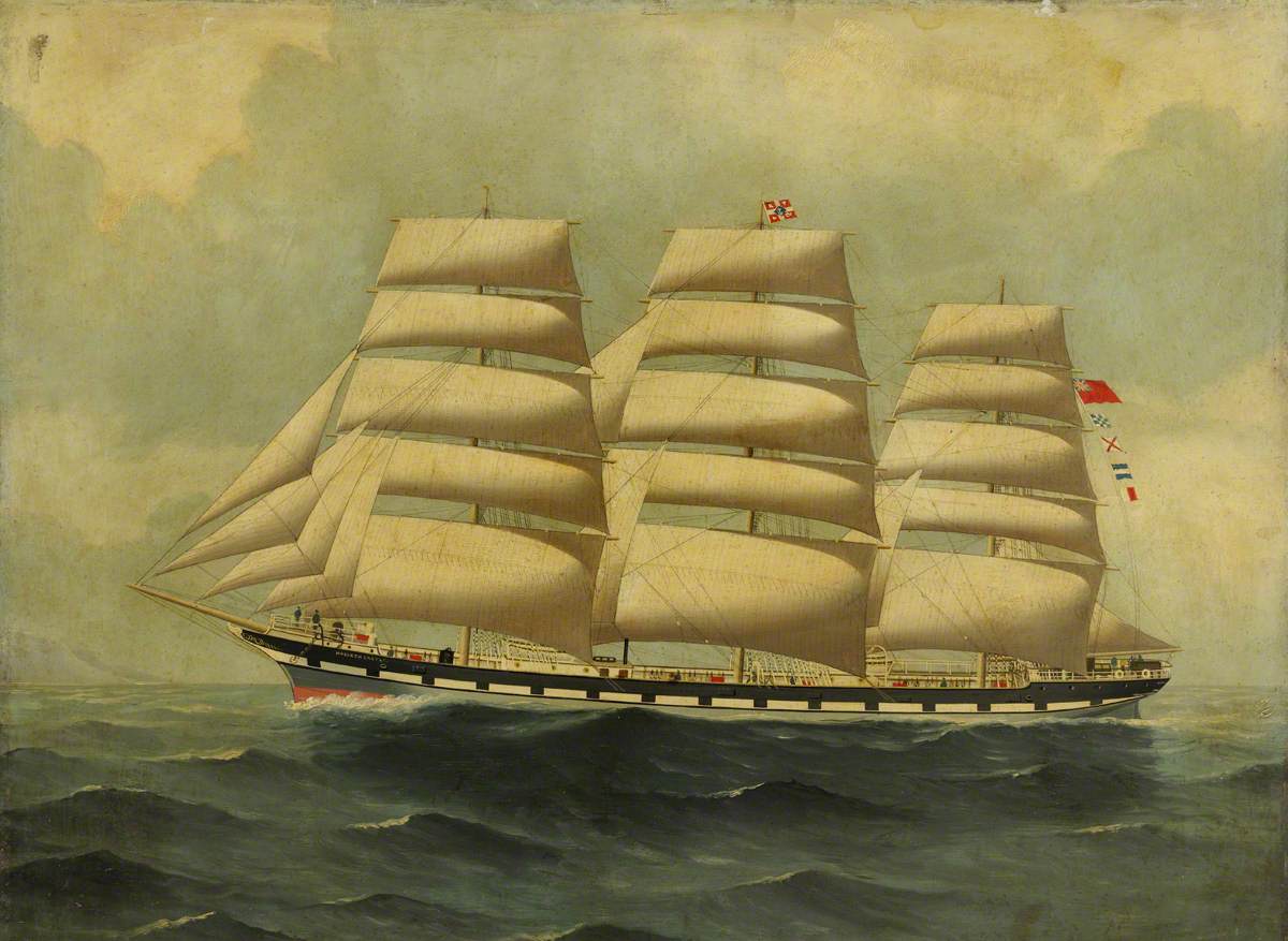 The Ship 'Harlech Castle' | Art UK